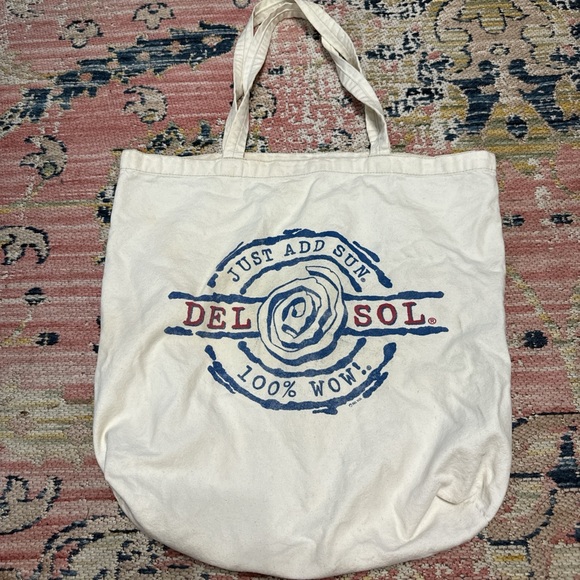 Bags | Vintage 1999 Del Sol Tote Bag | Poshmark